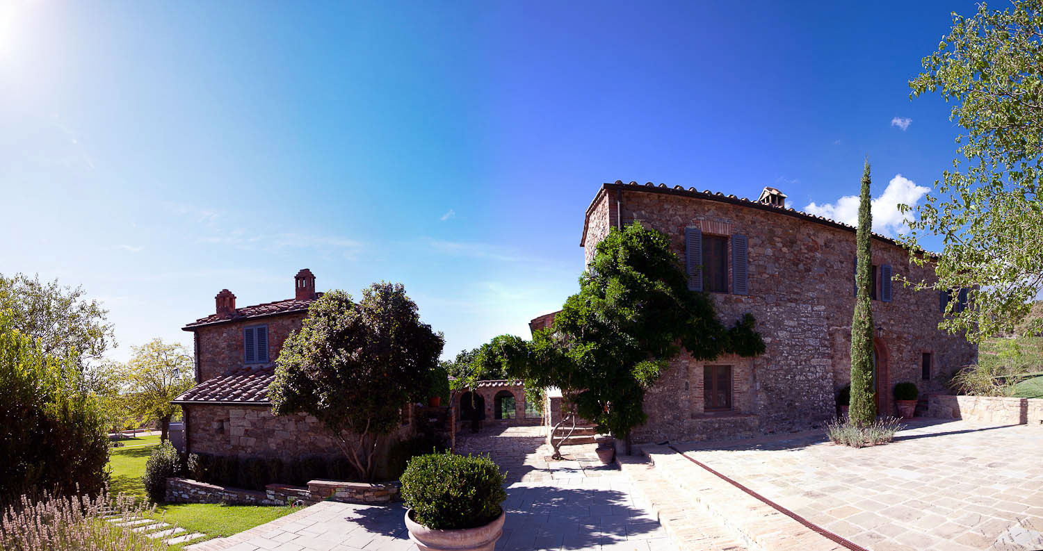 Amazing Classic Italian House with Rock Wall - My Home Deco Mag